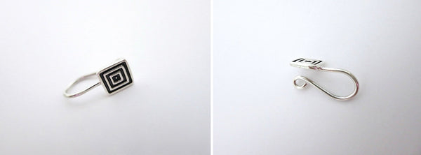 Contemporary, minimalist, and chic square nose pin – Lai